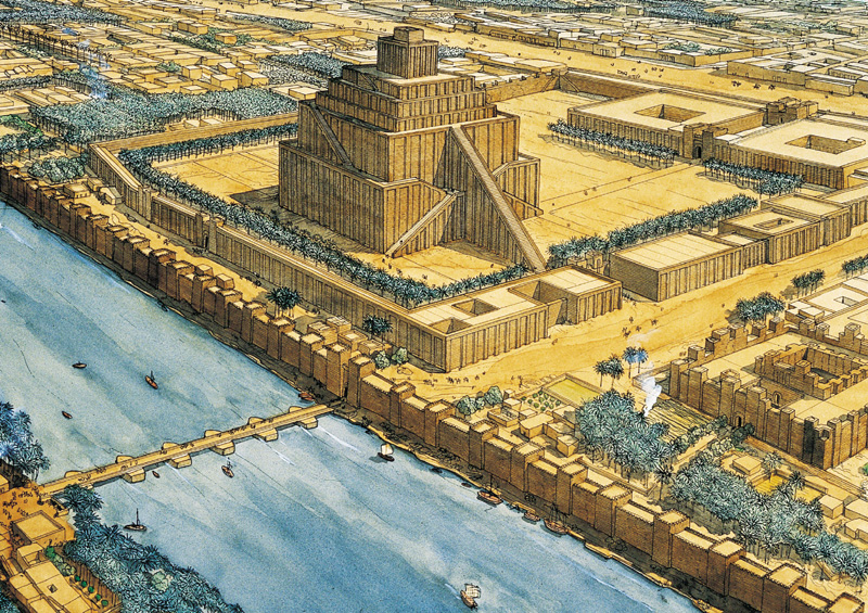 Geografía, Historia y Arte: La torre de Babel